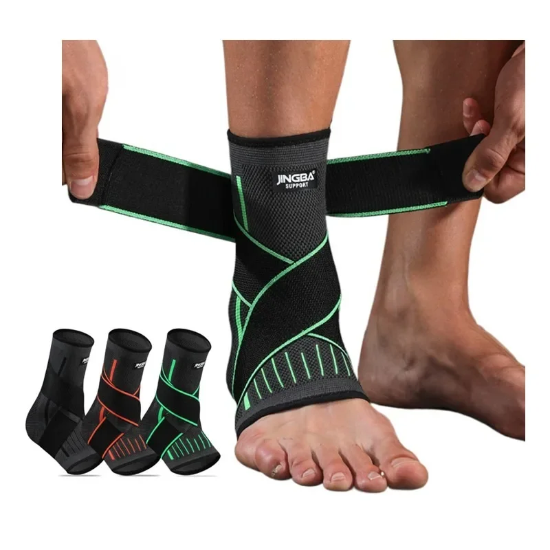 1-PCS-Protective-Ankle-Support-Strong-Compression-Knittd-Ankle-Sleeve ...