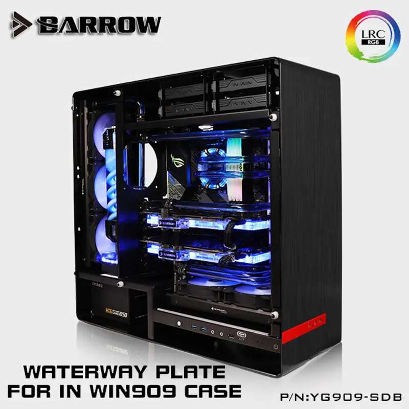 Barrow-YG909-SDB-Distro-Plate-For-INWIN-909-Dynamic-Chassis-Waterway ...