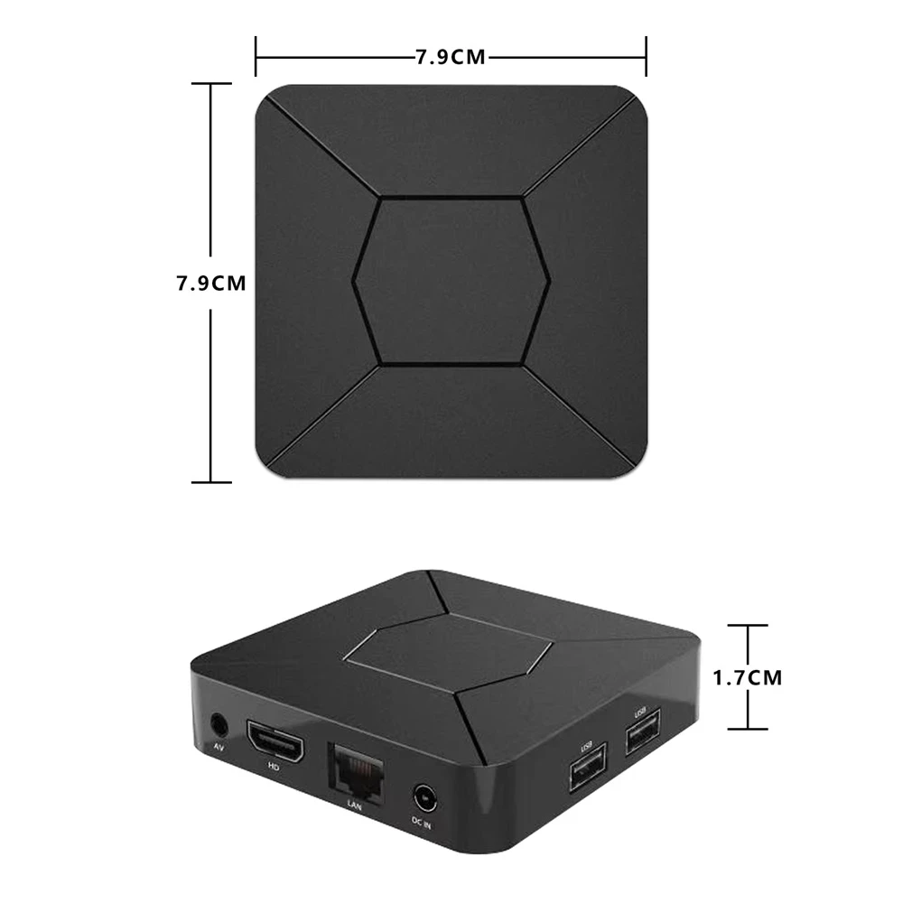 Box multimédia - RNCYN - Q5 - Android 10.0 - 4K HD - Wi-Fi 2.4/5GHz ...