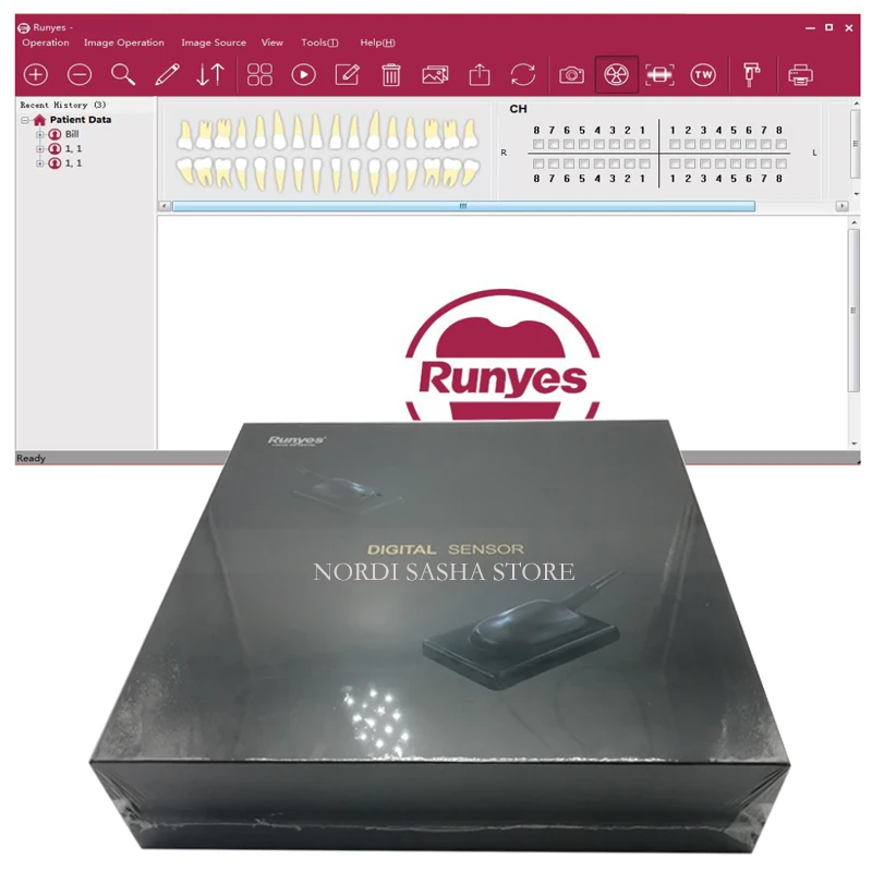 Runyes-DR730-Sensor-Dental-RVG-odontolog-a-Intra-Oral-Sensor-de-rayos-X ...