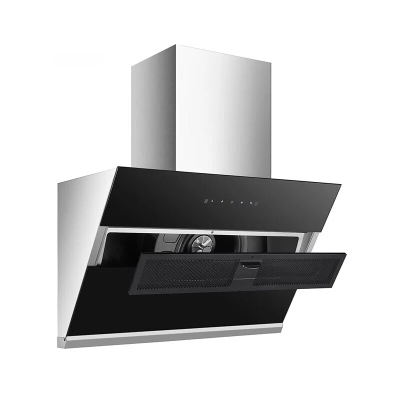 Kitchen 900mm Range Hood Smart Smoke Extractor Hood Cooker Chimney ...