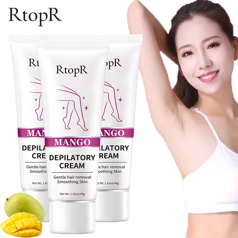 Mango Powerful Hair Removal Cream Painless And Effective Hair Removal Hands And Legs Armpit Hair ...