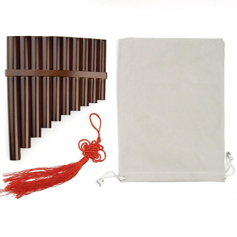 Chinese Traditional Musical Instrument Bamboo Pan Flute, C Key, High ...