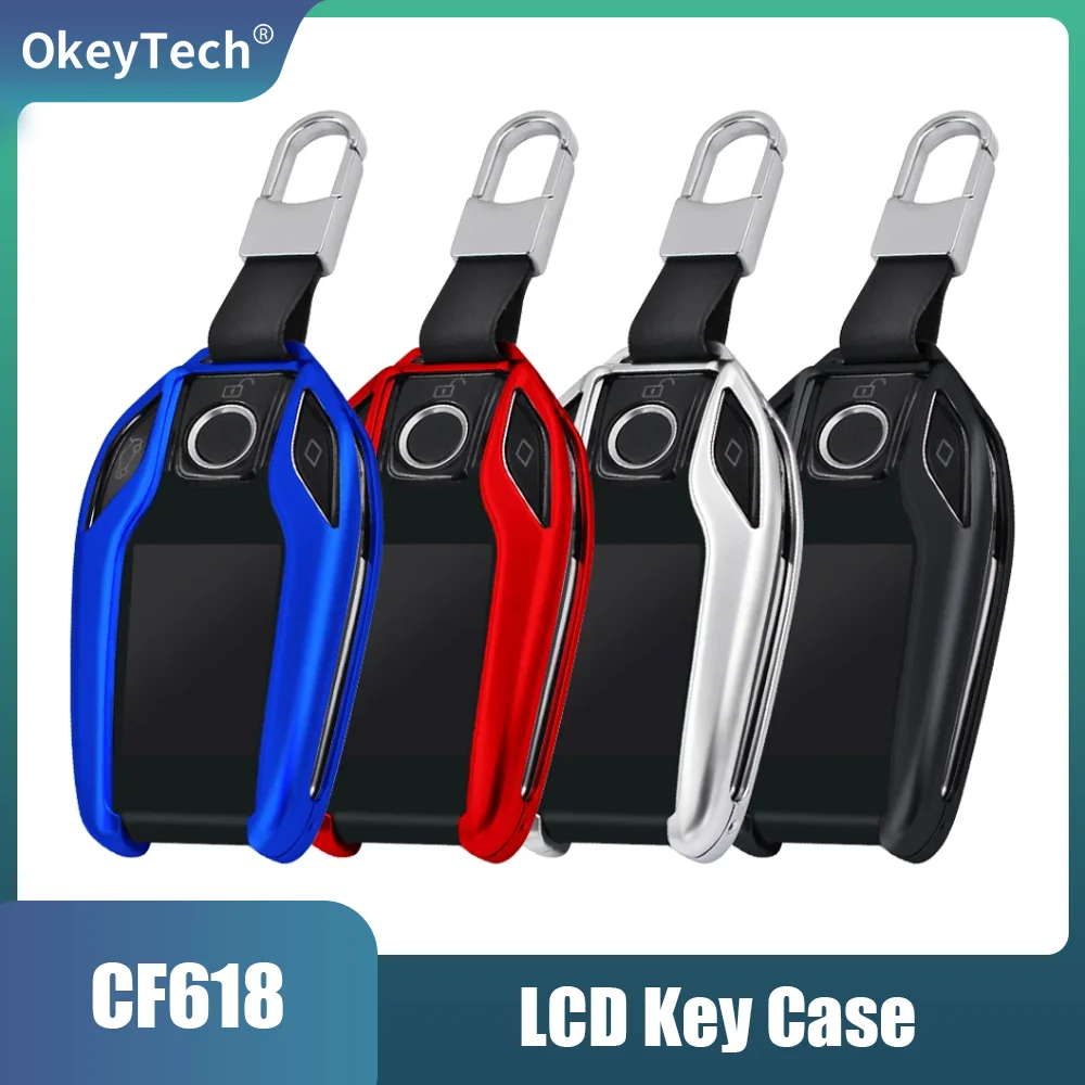 Okeytech-CF618-Cover-Case-Protector-LCD-Smart-Remote-Car-Key-Cover-Fob ...