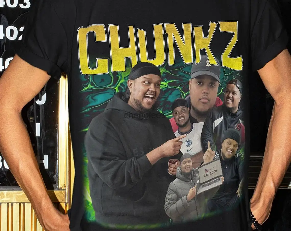 CHUNKZ Shirt Chunkz Shirt Sidemen Chunkz Beta Squad The Black Person ...