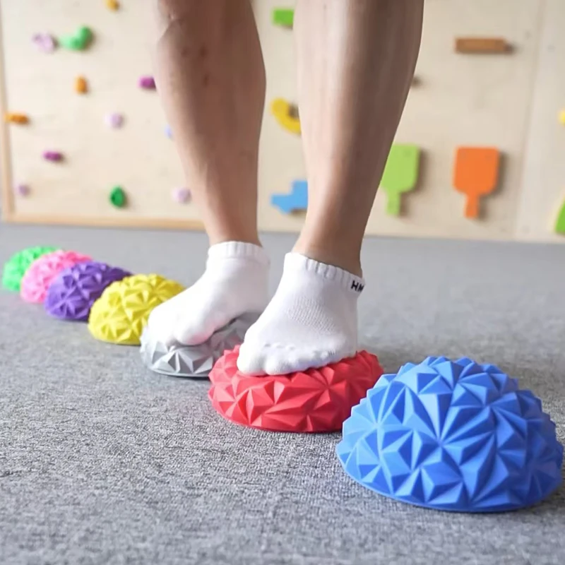 Stapstenen-Voor-Kinderen-Balanstraining-Half-Bol-Yogaballen-Massage ...