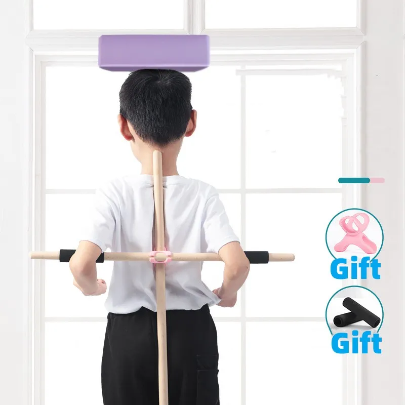 Wooden-Yoga-Pole-Open-Shoulder-Beauty-Back-Posture-Corrector ...