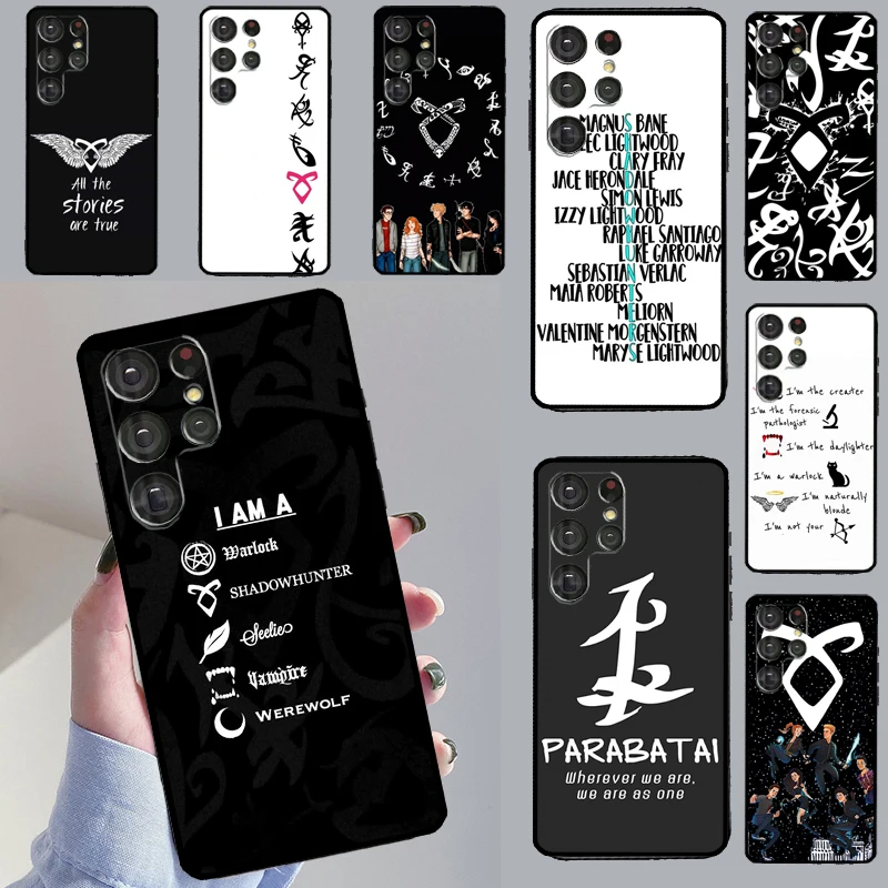 Shadowhunters-TV-Clary-Fray-Jace-Case-For-Samsung-Galaxy-S23-S21-S22 ...