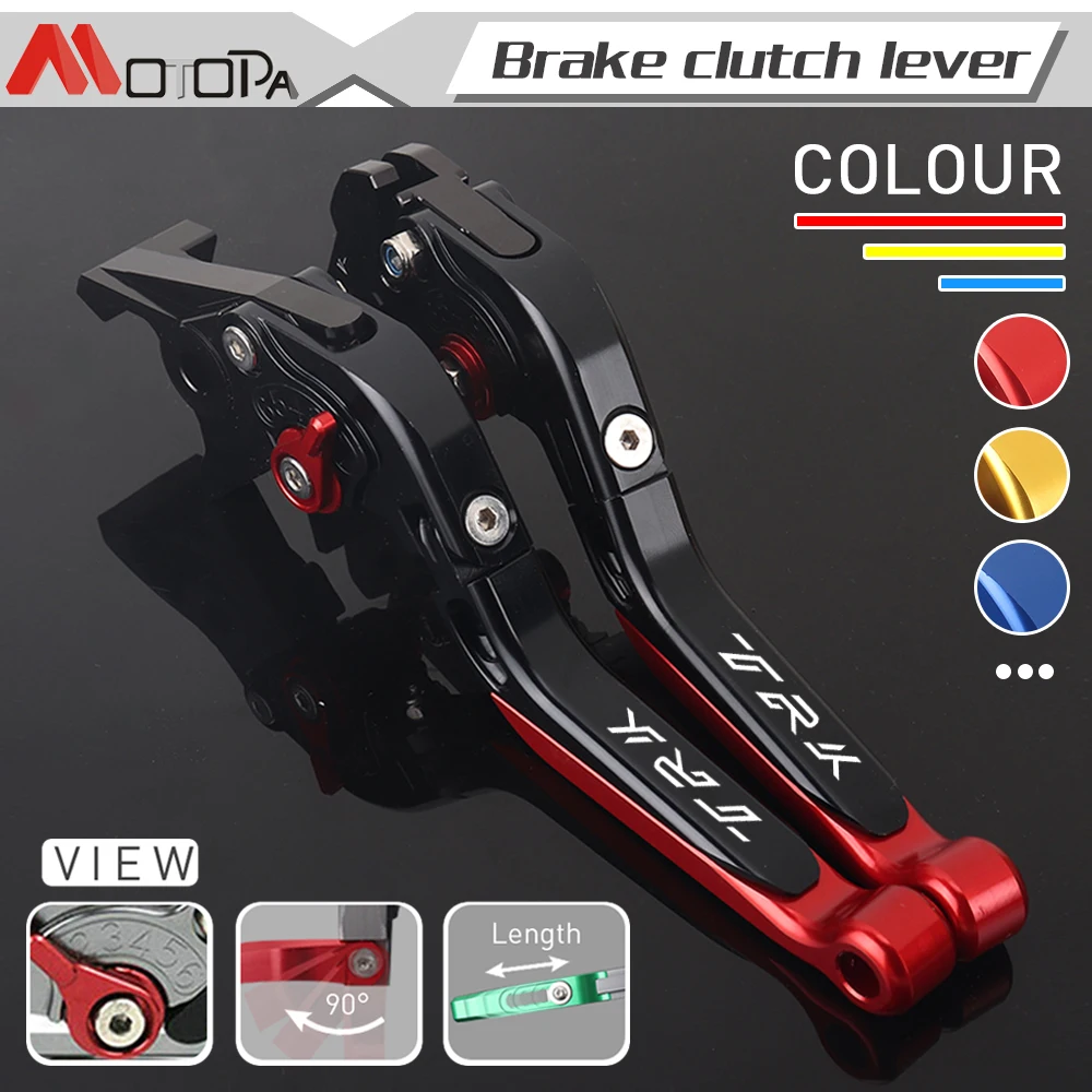 Motorcycle-TRK251-CNC-Adjustable-Extendable-Handle-Bar-Folding-Brake ...