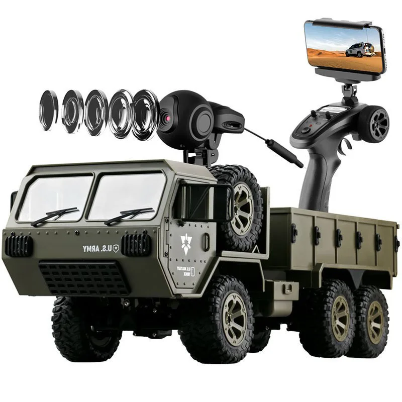 1:16 Military Offroad Remotecontrolled Truck All-Terrain Vehicle ...