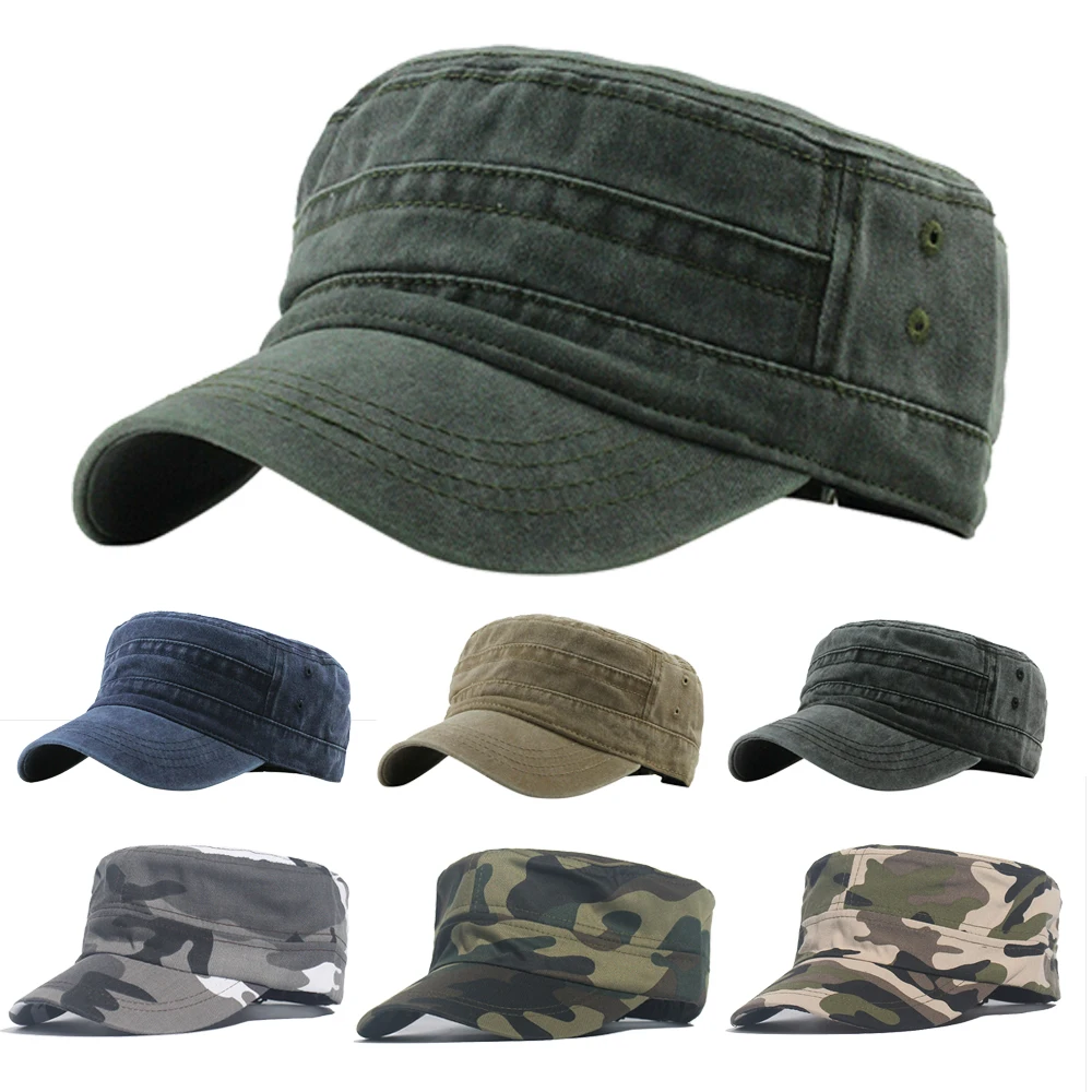 Military-Hats-Army-Camouflage-Soldier-Hat-Thickened-Cap-Men-Women ...