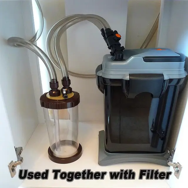 2500ml Clear Co2 Diffuser Atomizer Fish Tank Aquarium Waterplant ...