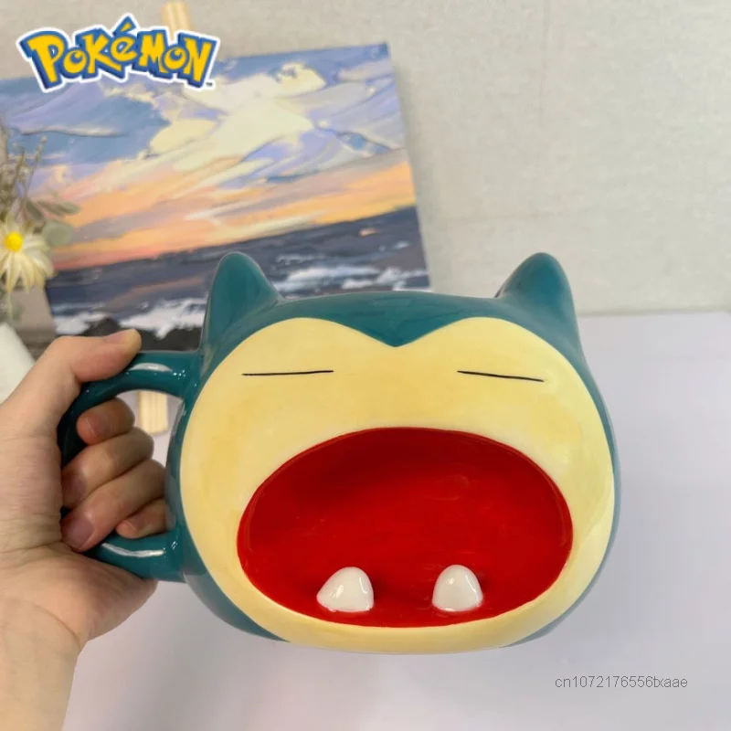 Pokemon-Snorlax-Mugs-Anime-Creative-Design-Luxury-Cups-Large-Capacity ...