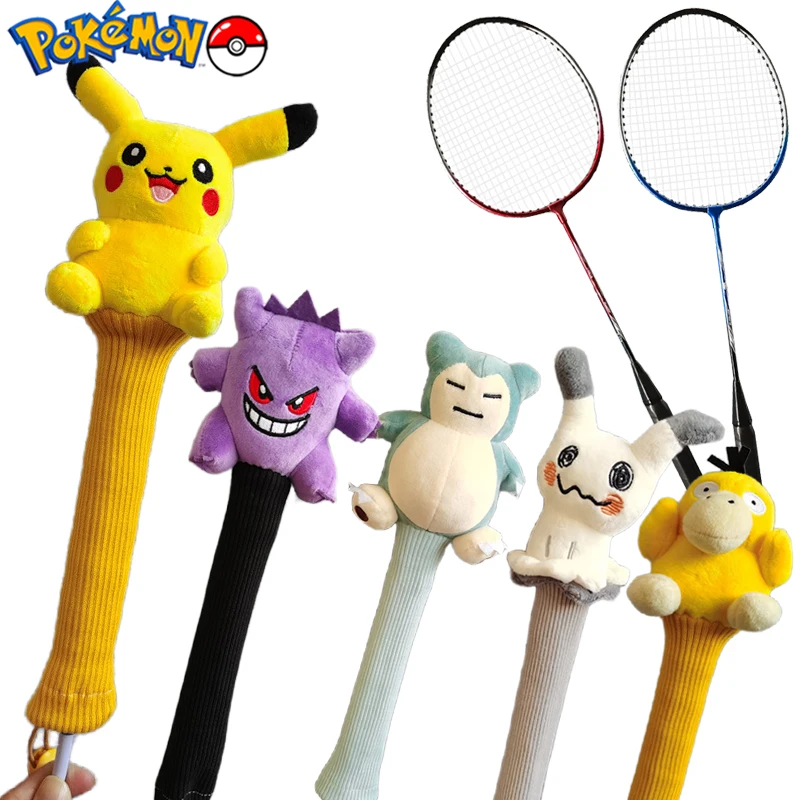 Pokemon-Pikachu-Badminton-Racket-Handle-Cover-Kawaii-Gengar-Tennis ...