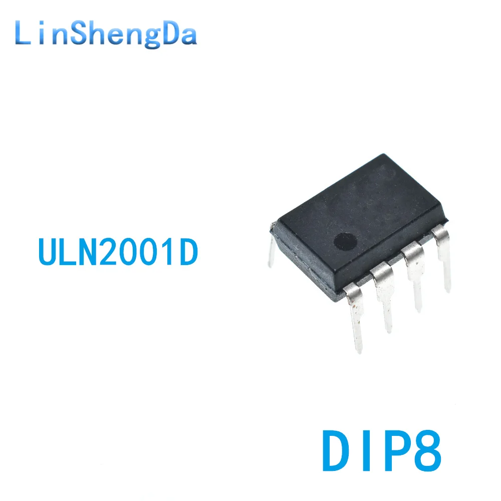 10PCS-ULN2001D-ULN2001-Darlington-transistor-direct-insertion-DIP8 ...