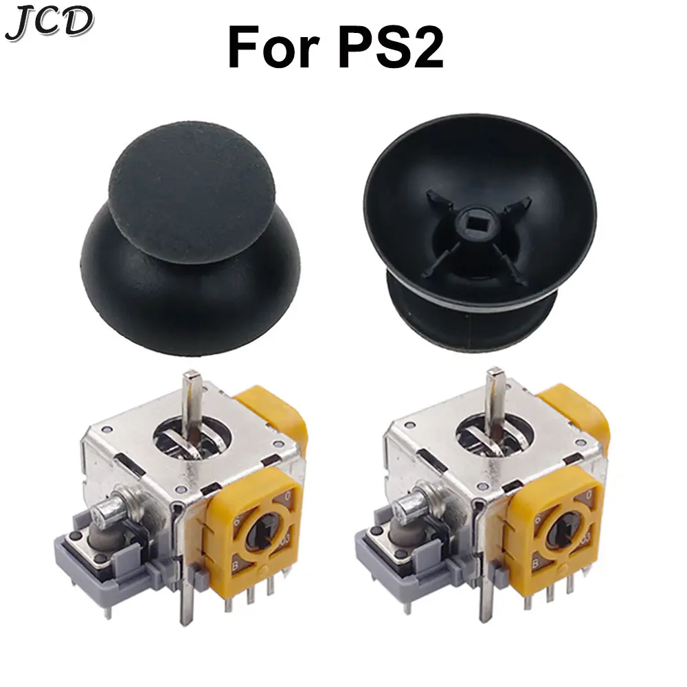 JCD-Metal-Shaft-3D-Analog-Thumb-Stick-Sensor-Module-Replacement-For-PS2 ...
