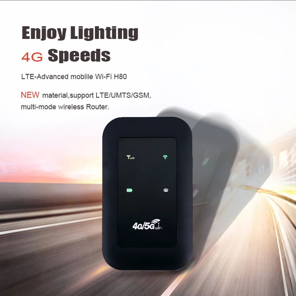 Карманный роутер 4G LTE, Wi-Fi ретранслятор, усилитель сигнала, сетевой ...