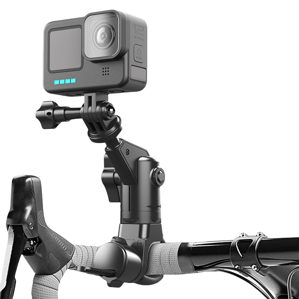 Motorcycle-Bike-Camera-Holder-360-Rotating-Handlebar-Clamp-Mount-for ...