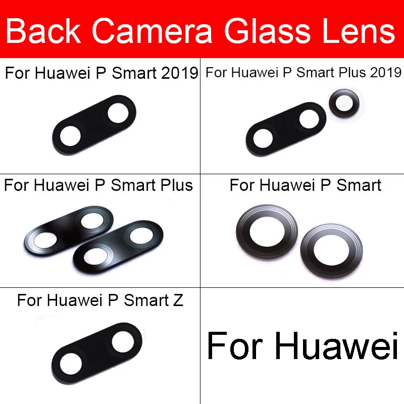 2pcs Rear Back Camera Glass Lens For Huawei P Smart Plus Pro 2019 2020 ...