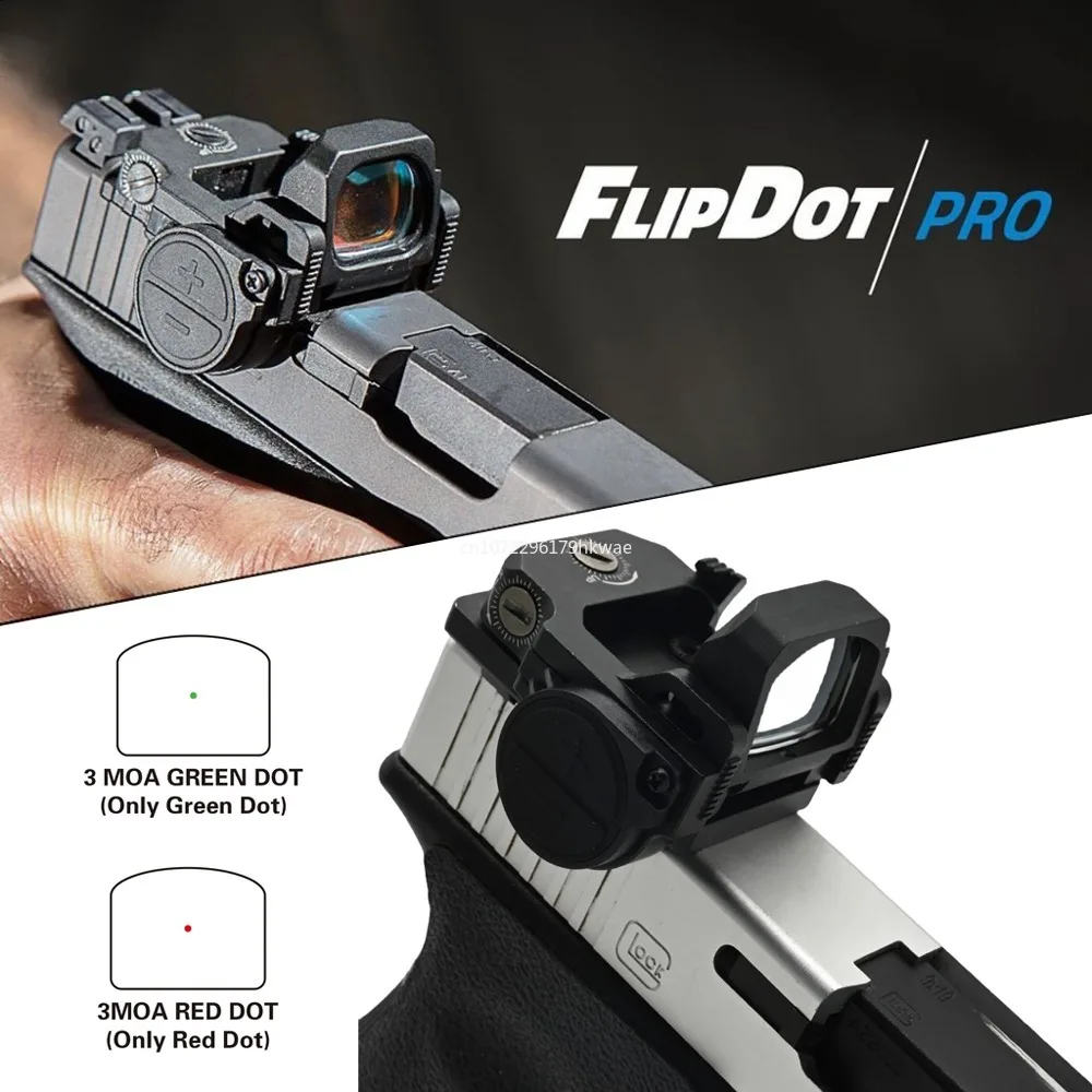 Tactical-Upgraded-VISM-PRO-Flip-Up-3-MOA-Red-Green-Dot-Sight-Scope ...