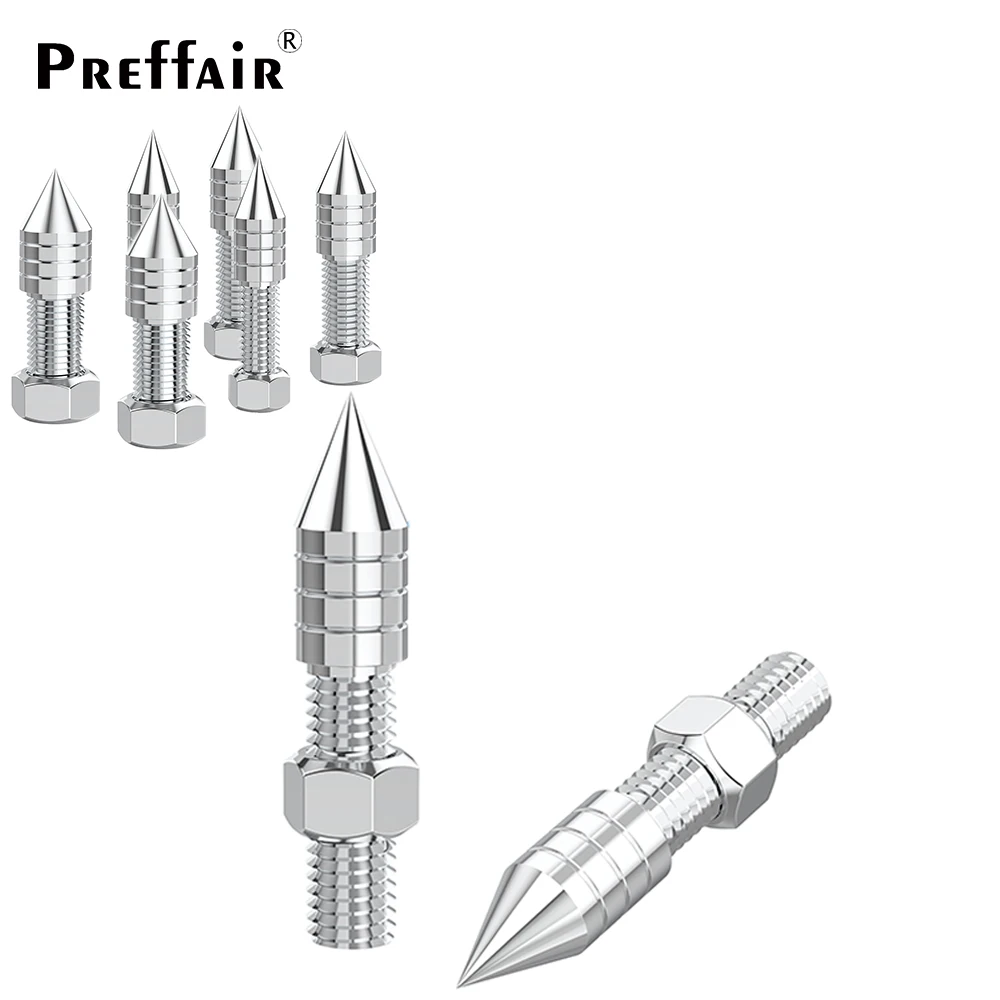 PreffairM6-M8-M10-Stainless-Steel-Speaker-Threaded-Spikes-Hifi-Audio ...