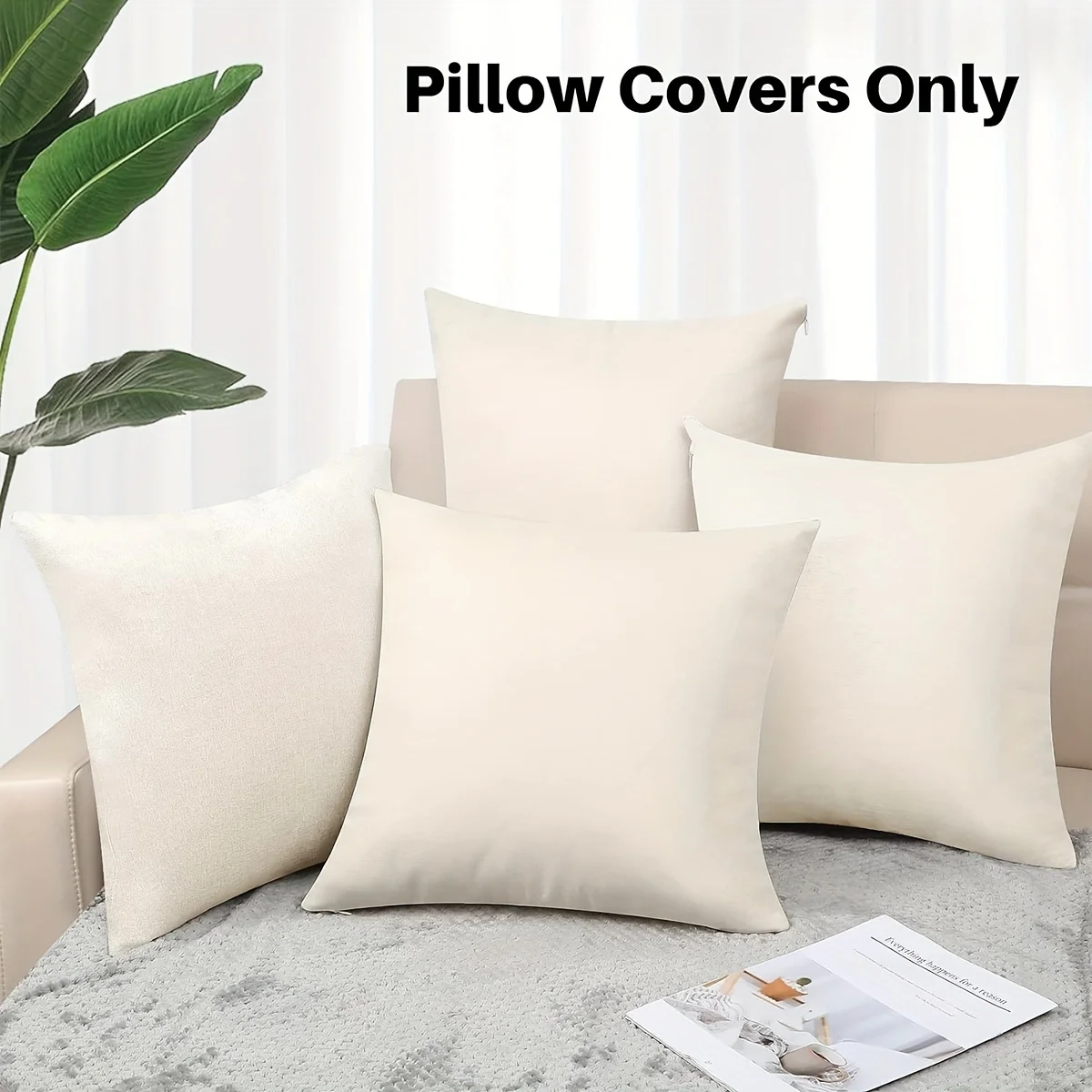 2-Pack-Blank-Beige-Sublimation-Throw-Pillow-Covers-16-18-Inches-Poly ...