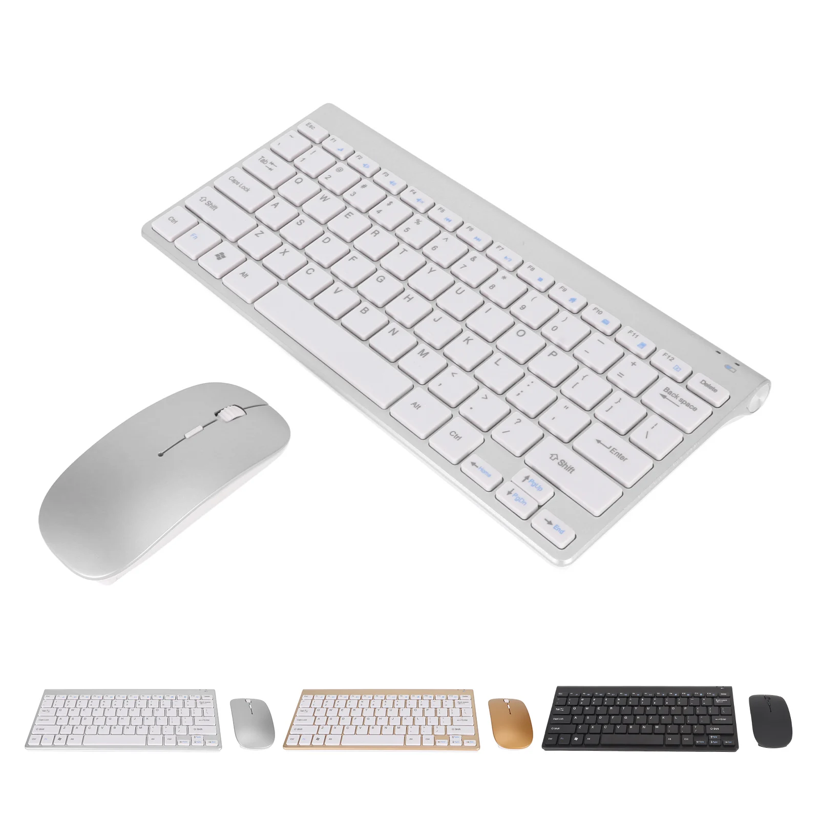 Wireless-Keyboard-Mouse-Kit-Slim-Wireless-Key-Mouse-Combo-Portable ...