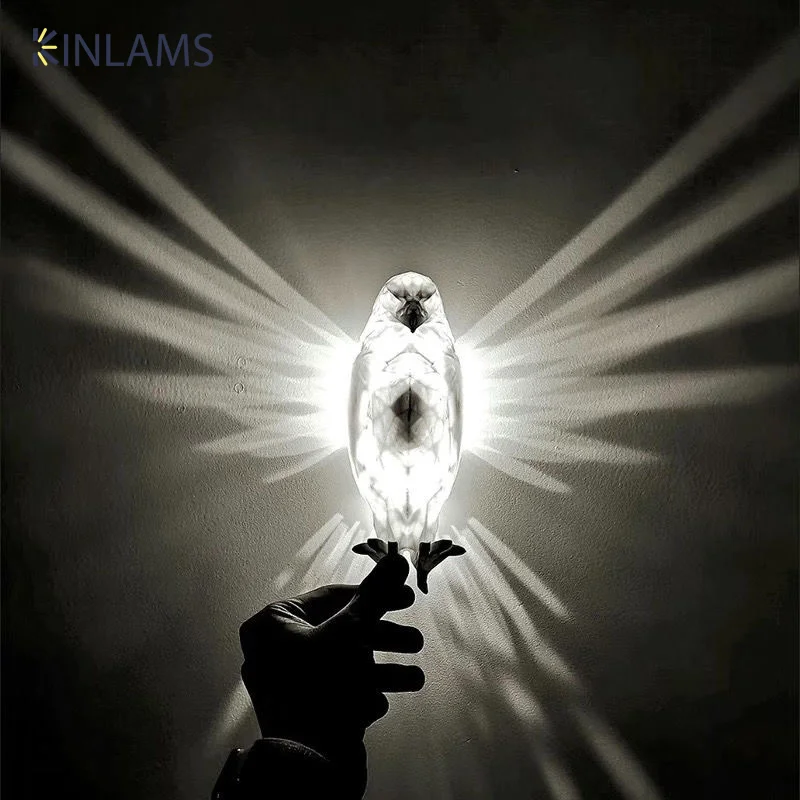 Eagle-Light-Owl-Light-Animal-Projection-3D-Printing-Night-Light-LED ...
