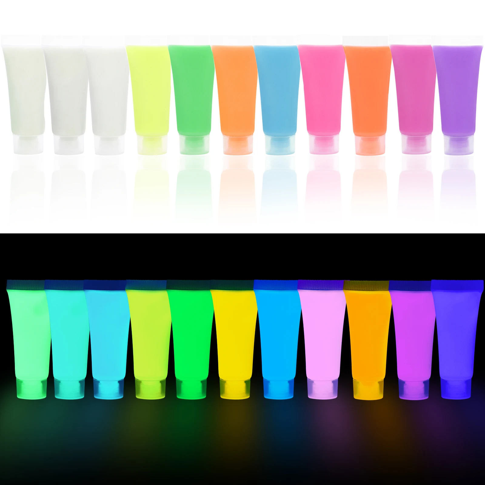 15/20g Dark Light Fluorescent Luminous Paint Epoxy Resin Pigment Glow ...
