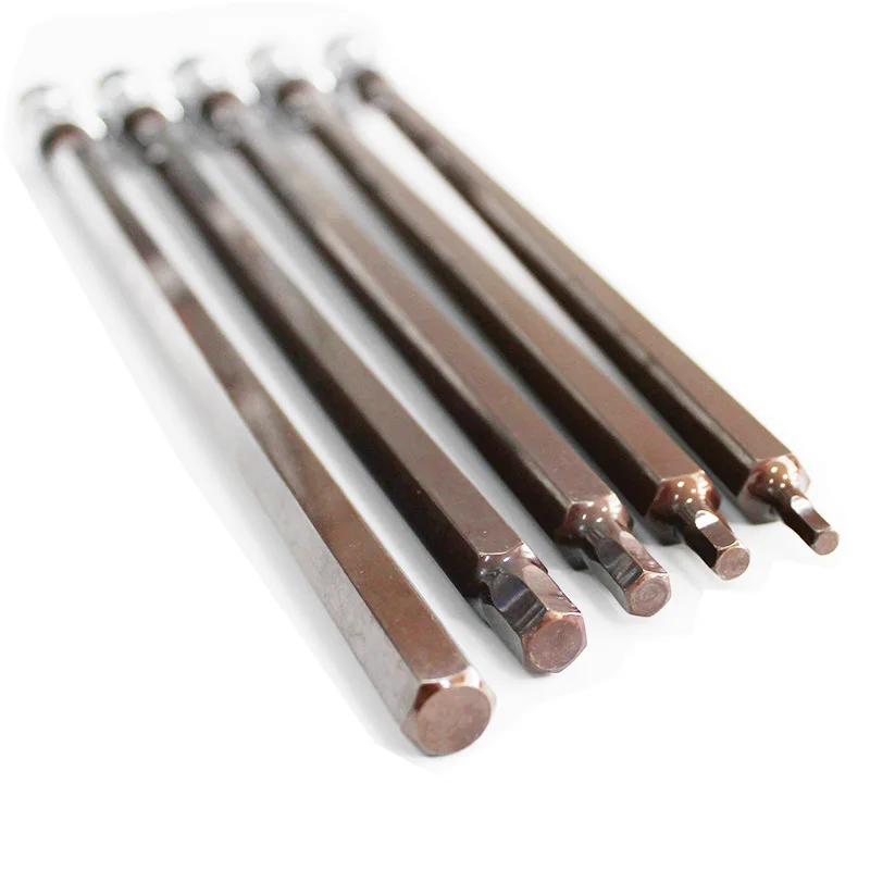 Hex Socket Bit Allen Wrench H4 H5 H6 H8 H10 H12 H14 300mm Extra Long 1/2 Inch Drive| | - AliExpress