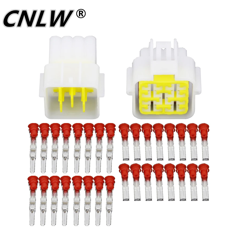 16 Pin Waterproof Electrical Wire Connector DJ7161Y-2.3-11/21 Male and ...