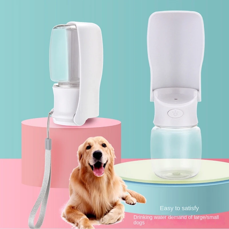 350ml-Portable-Pet-Dog-Water-Bottle-for-Outdoor-Walking-Foldable-Dog ...