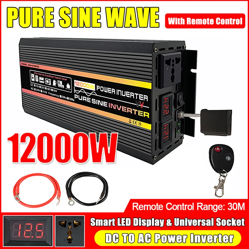 12000W-Pure-Sine-Wave-Solar-Inverters-12V-220V-Voltage-Converter-Power ...