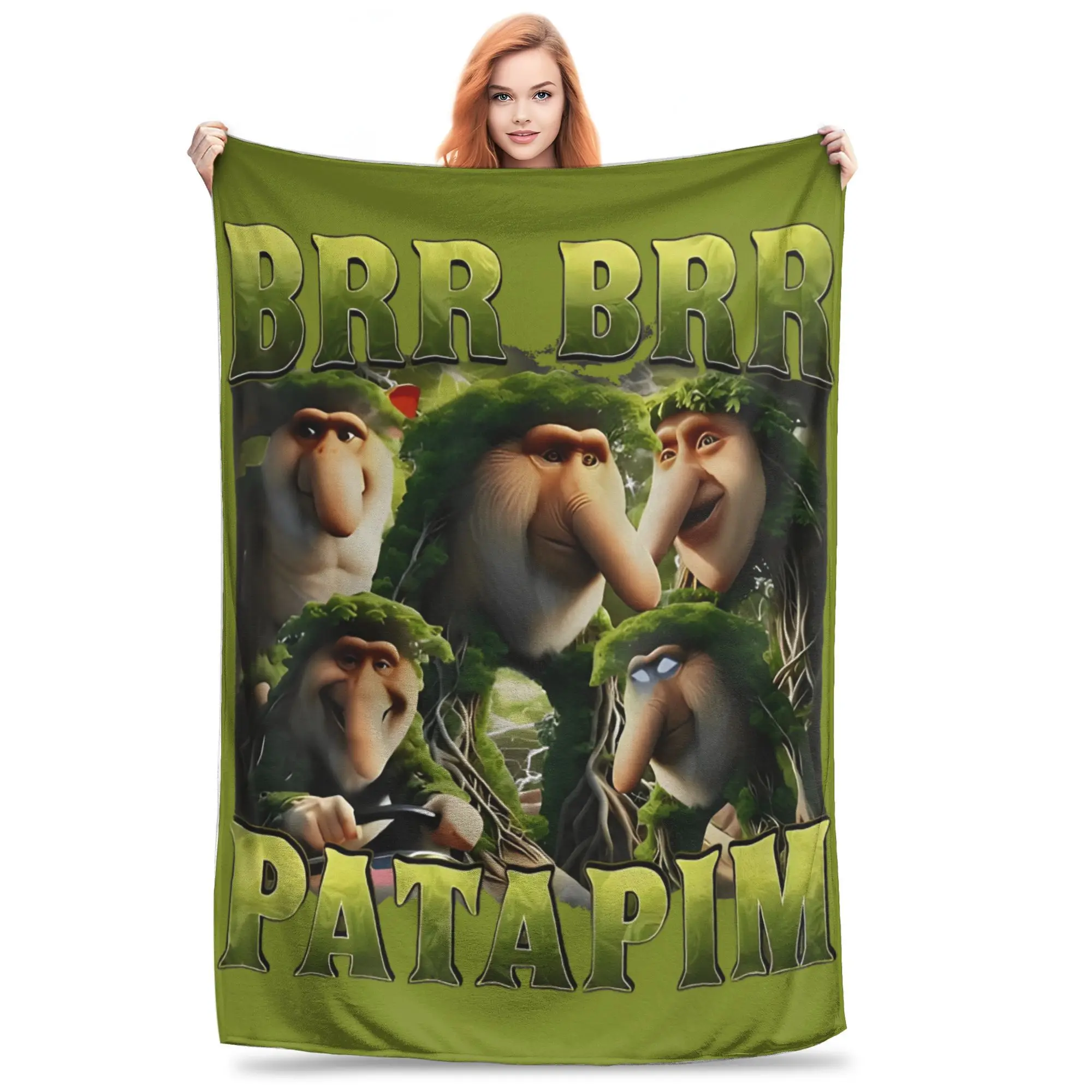 Brainrot Tree: A Unique and Humorous Blanket for Every Occasion