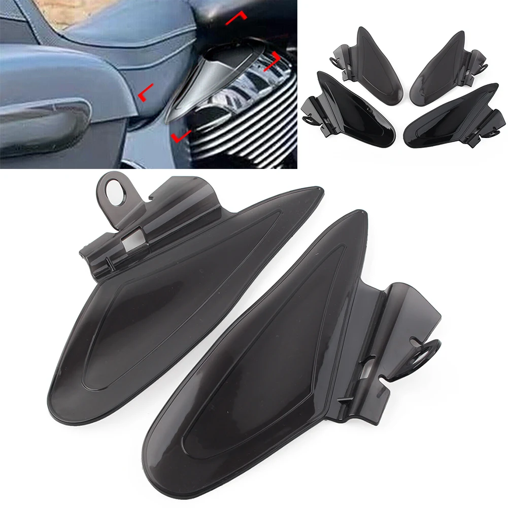2x-Motorcycle-Saddle-Shields-Heat-Deflectors-For-Indian-Chief-Chieftain ...