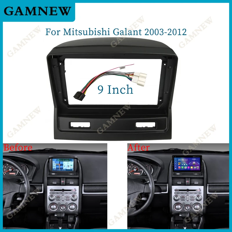 9-Inch-Car-Frame-Fascia-Adapter-Android-Big-Screen-Radio-Dask-Kit-For ...