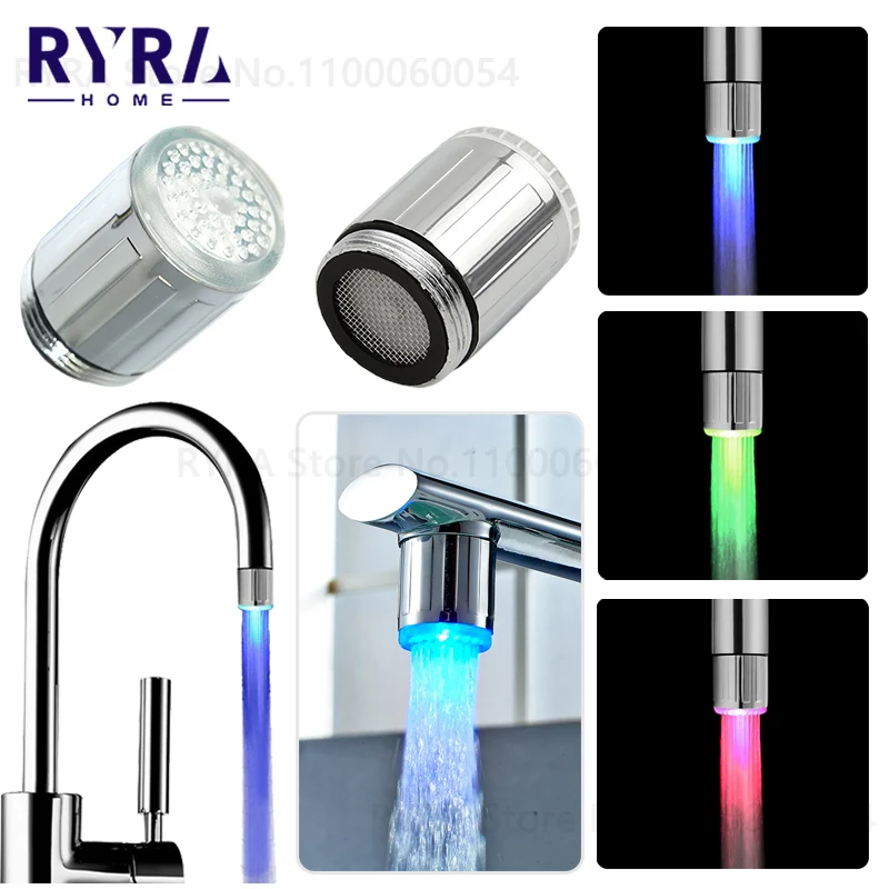 LED-Faucet-Light-Tap-Nozzle-RGB-7-Colors-Change-Temperature-Sensor ...