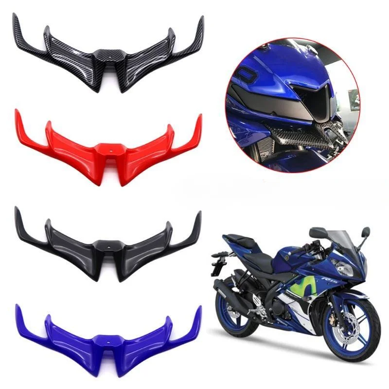 Motorcycle Front Fairing Winglet Wing Cover Trim For YAMAHA YZF R15 V3 ...
