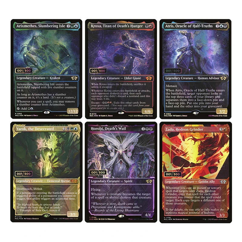 Homemade Diy Magic The Gatherings Storms Trading Card Game Yarok,the ...