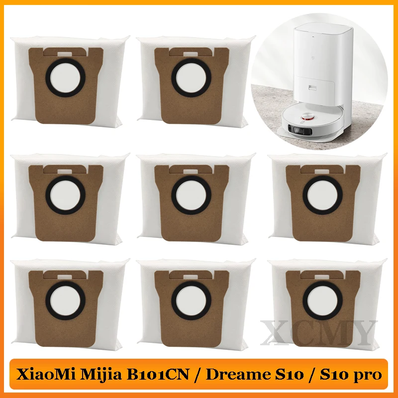 Dust Bag Parts For XiaoMi Mijia Omni Robot Vacuum Cleaner B101CN / Dreame S10 / S10 Pro Dust Box ...