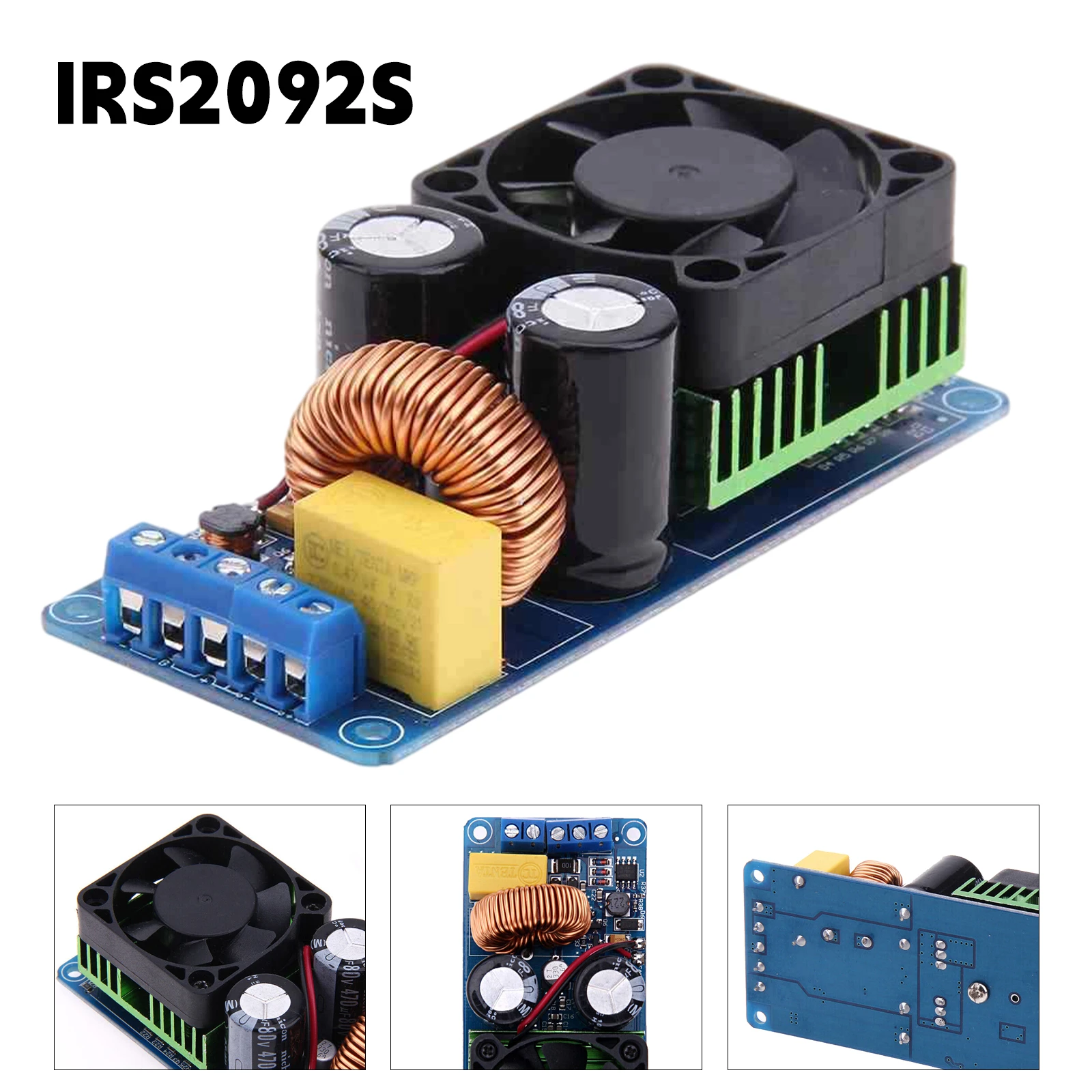 모노 채널 디지털 앰프 클래스 D 하이파이 파워 앰프 보드, IRS2092S, 500W| | - AliExpress