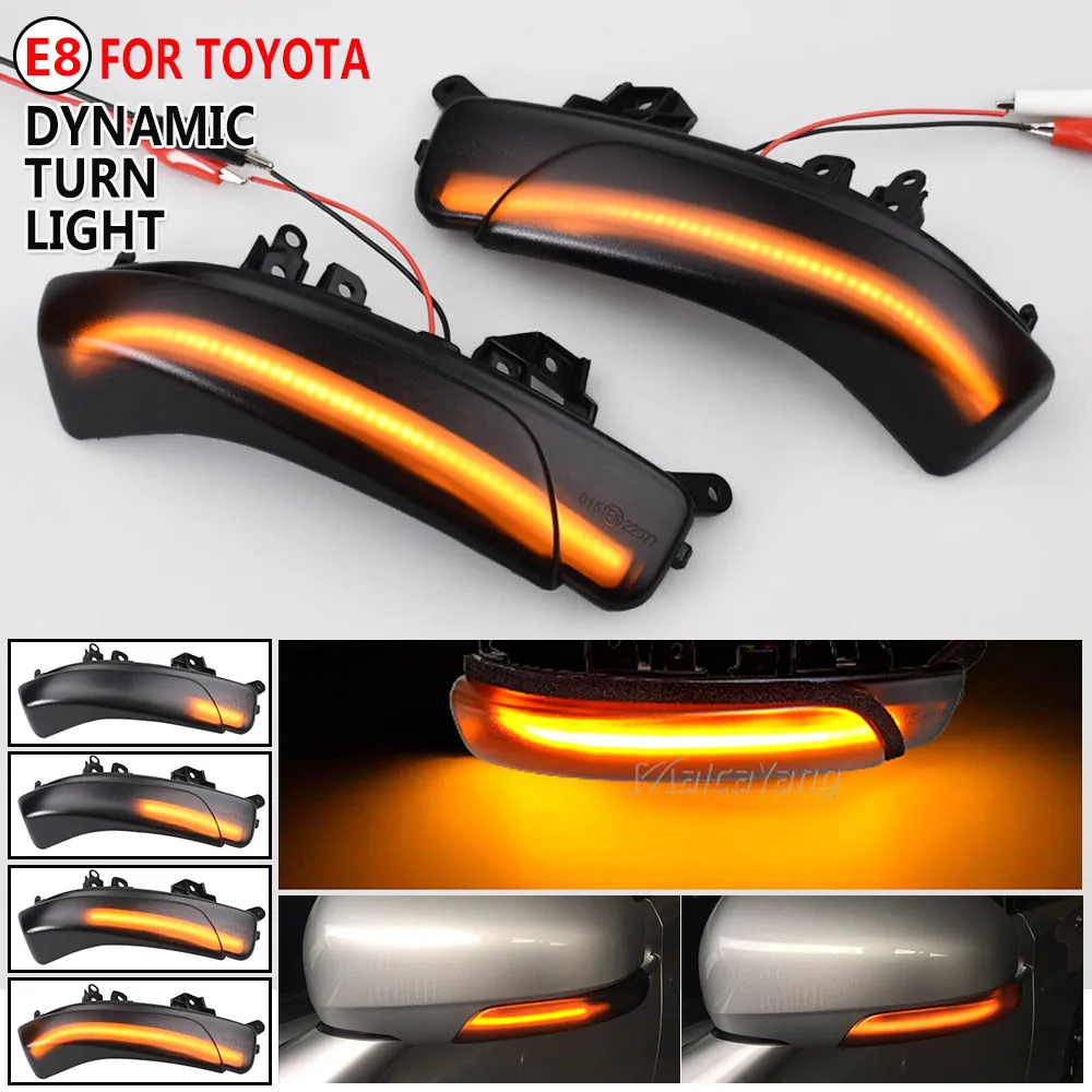 Sequential LED Dynamic Turn Signal Light For Toyota CAMRY PRIUS REIZ ...