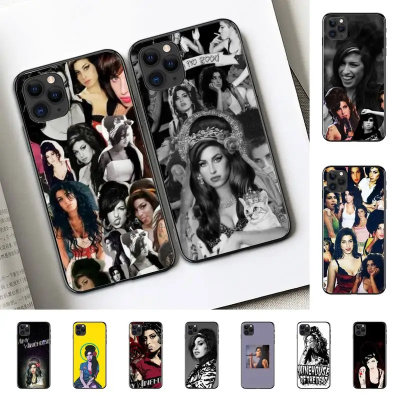 Yinuoda Amy Winehouse Phone Case for iPhone 11 12 13 mini pro XS MAX 8 ...