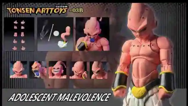 Tonsenarttoys Dragon Ball Majin Buu Cunning Devourer Custom Headsculpt ...