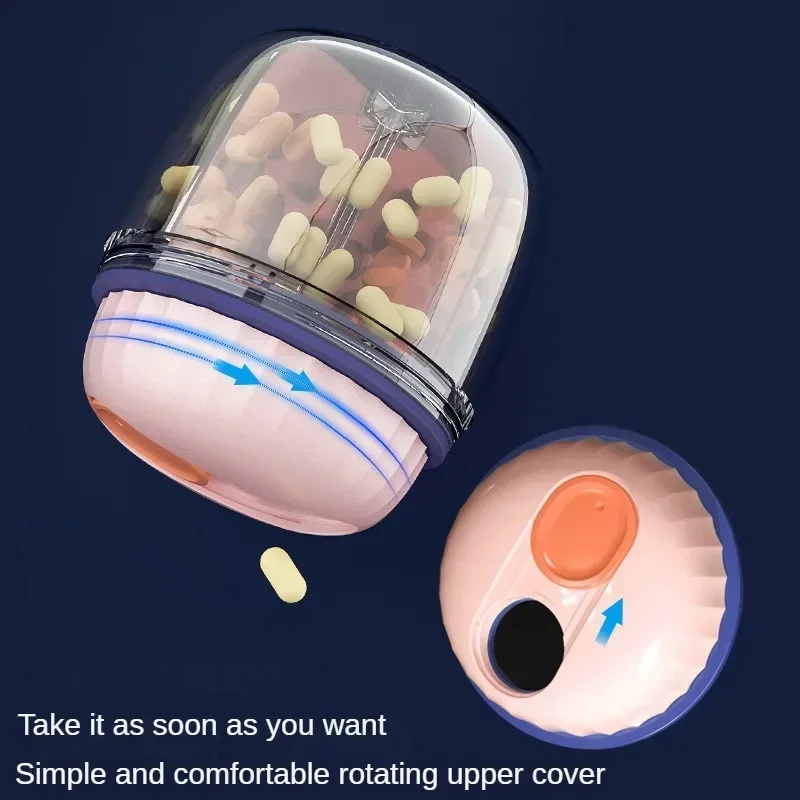 New-Pill-Organizer-Waterproof-Pill-Box-Portable-Pill-Case-for-Travel ...