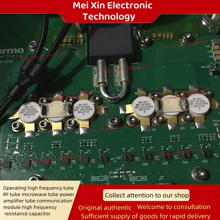 Transistor de efecto de campo de potencia de chip único VRF2933, tubo ...