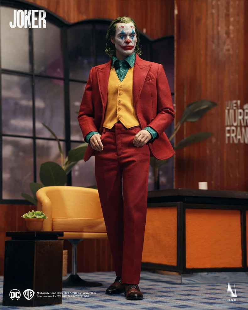 INART Joker 2019 Joaquin Phoenix Joker 1/6 Фигурка Rh008 Подарочная ...