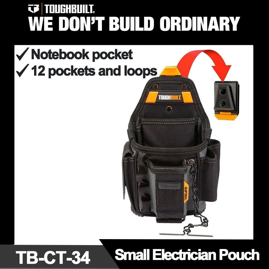TOUGHBUILT-Small-Electrician-Pouch-Portable-with-13-Pockets-and-Loops ...
