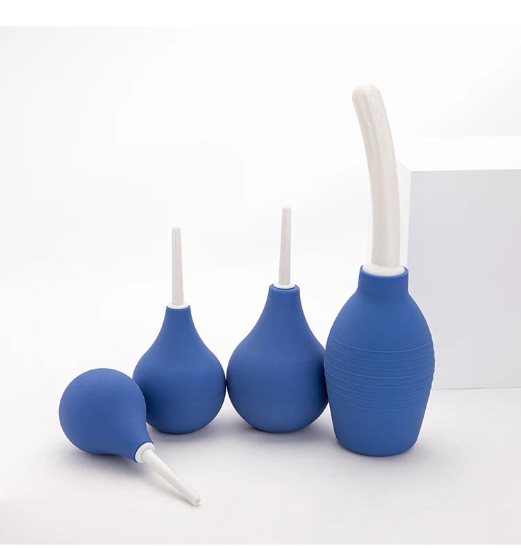 Nettoyeur Anal en Silicone médical, seringue rectale sûre, jet Douche ...