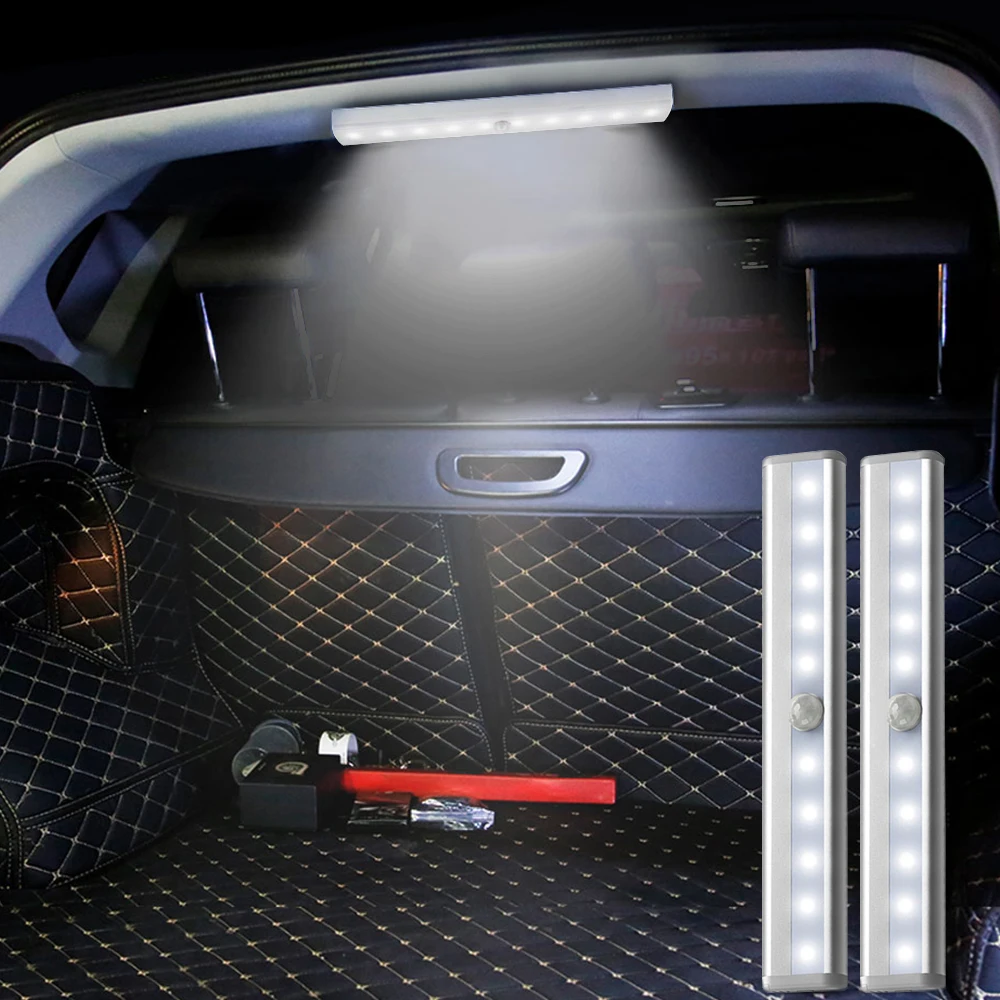 6-10LED-Night-Light-Car-Roof-Led-Lamp-3-6V-Wireless-Human-Body ...